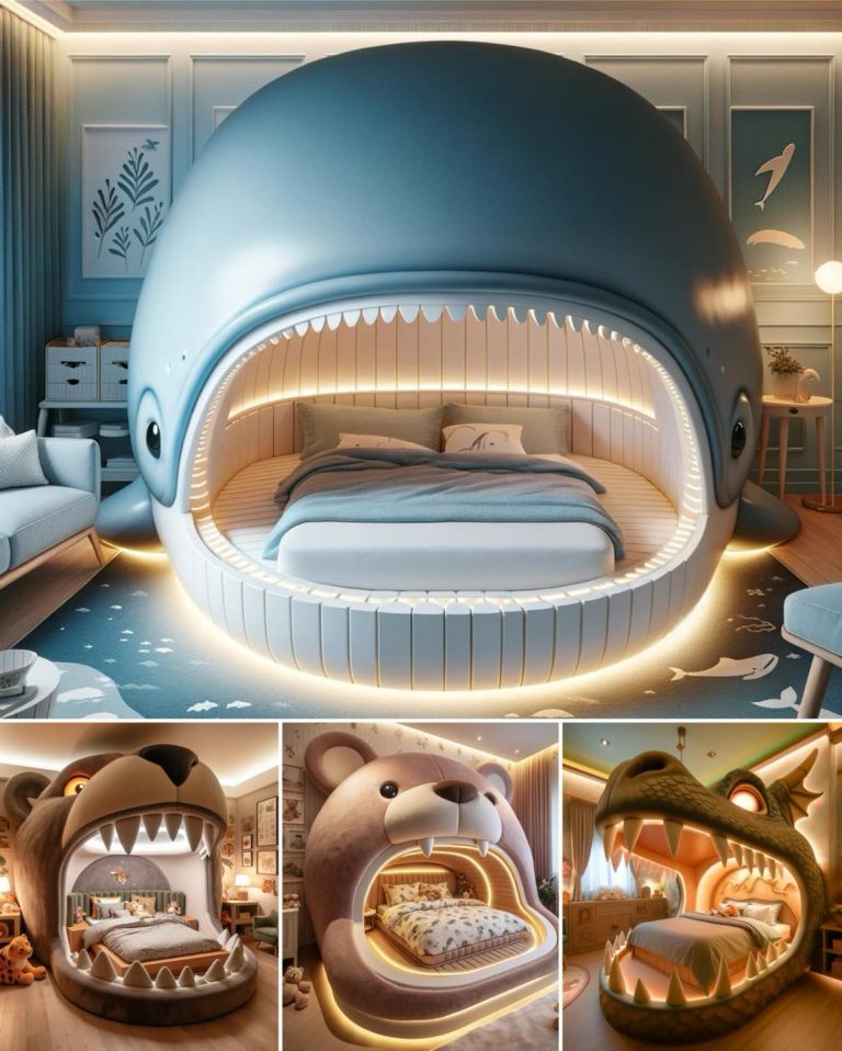 Whimsical Animal-Themed Beds: A Dreamy Escape for Every Child