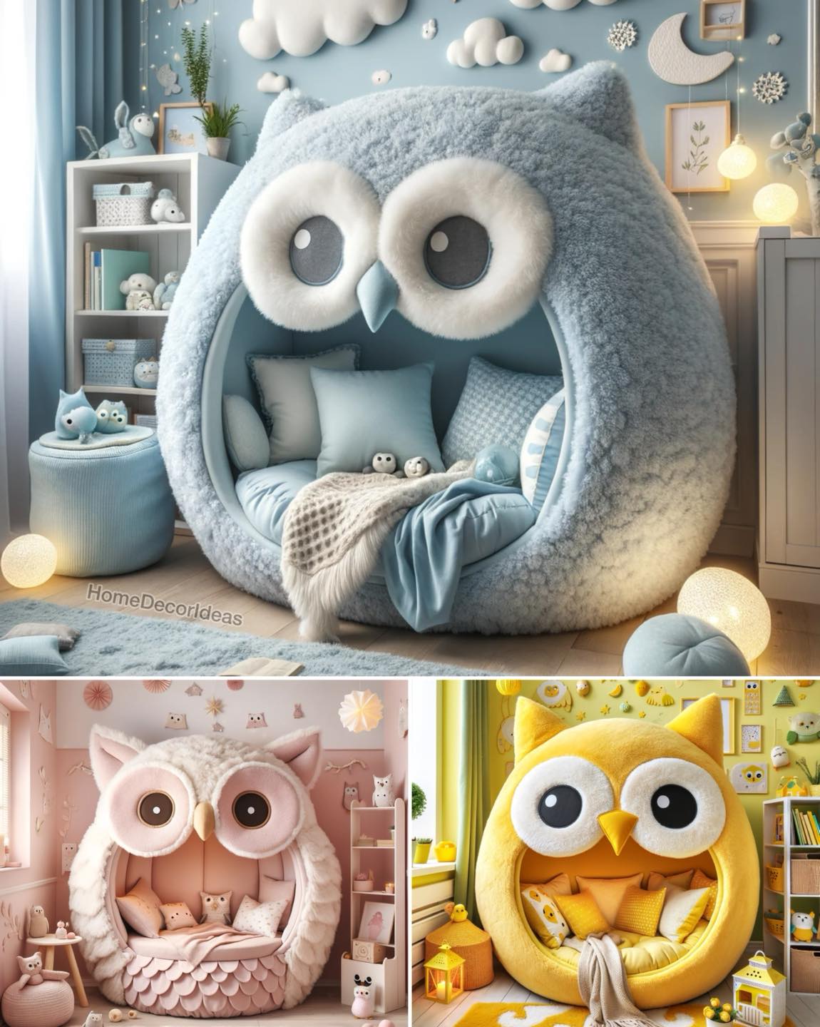 Nestle into Comfort: Exploring Cozy Owl-Shaped Nooks