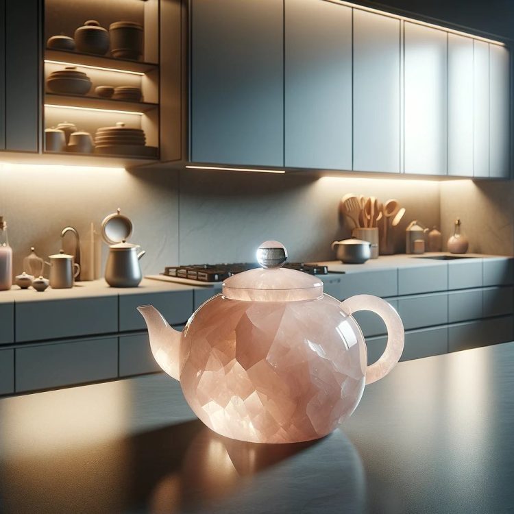A Symphony of Crystal and Light: The Jewelled Teapots of Modern Kitchens