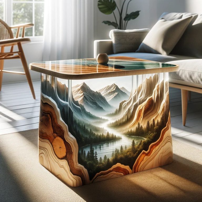 Nature Encased in Elegance: The Art of Epoxy Resin Tables