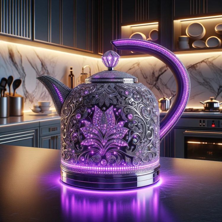The Elegance of Modern Brew: A Glimpse into Jewelled Kettles