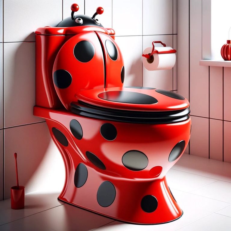 Nature Meets Novelty: A Whimsical Twist on the Humble Toilet