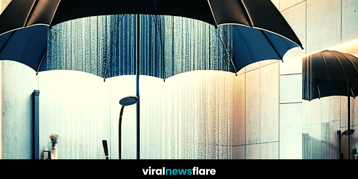 Welcome to a Refreshing Twist on Daily Showers: The Umbrella Shower ...