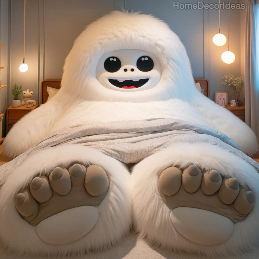 Cozy up with Comfort: The Yeti Bed that’s Taking Snuggles to Mythical ...