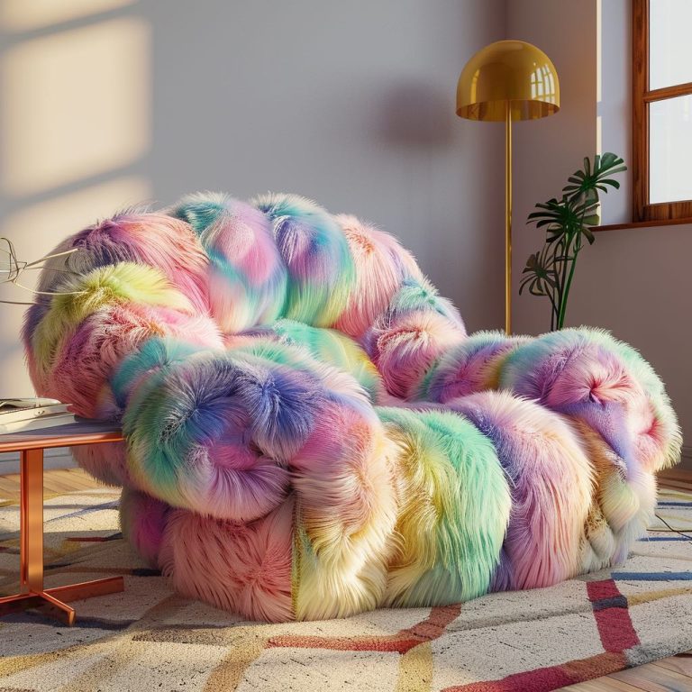 Embracing Comfort in Style: The Luxe Furry Chair Collection