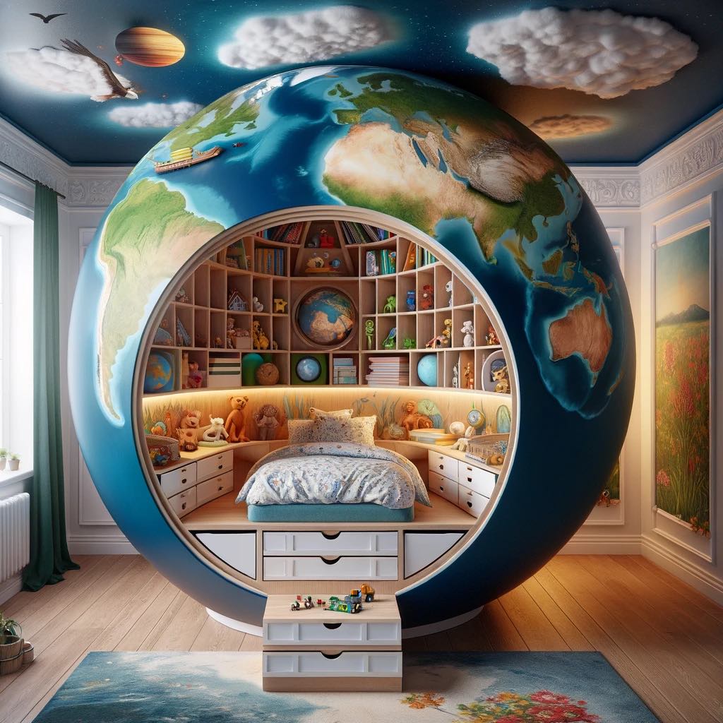 Interstellar Dreams: The Ultimate Bedrooms for Budding Astronauts
