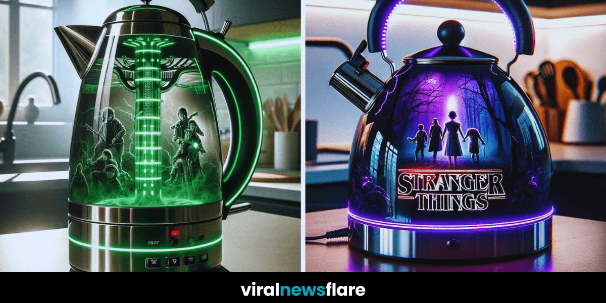 Pouring with Paranormal Panache: The 'Stranger Things' Kettle Series