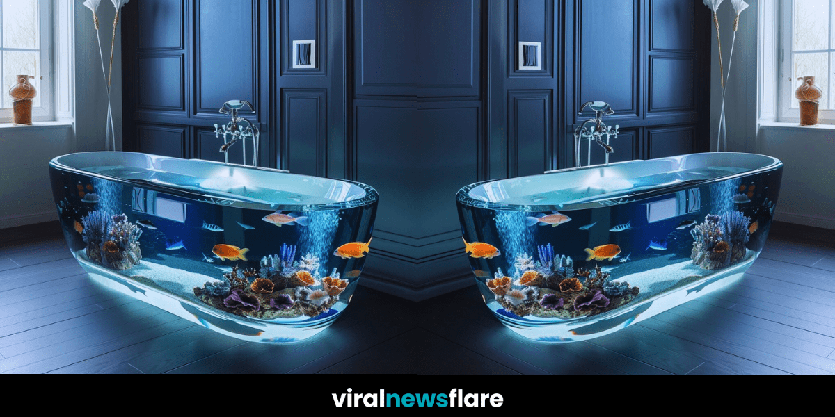 Dive into Serenity: The Aquarium Bathtub that Brings the Ocean to You