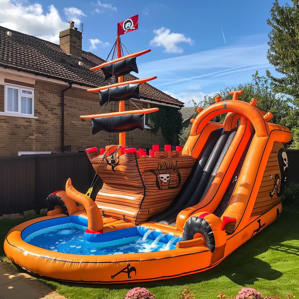 Inflatable Pool Slides for a Perfect Backyard Adventure