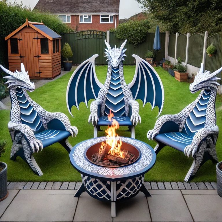 Transform Your Garden with Enchanting Dragon Fire Pits