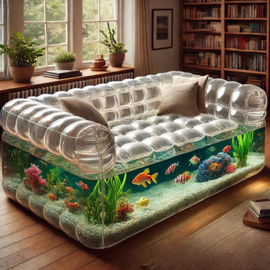 Dive into Relaxation: The Allure of Aquarium Sofas