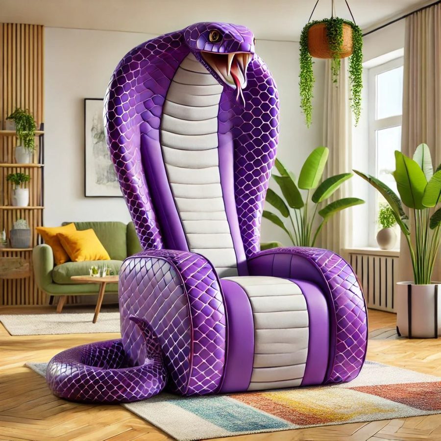 The Striking Appeal of Snake-Themed Chairs