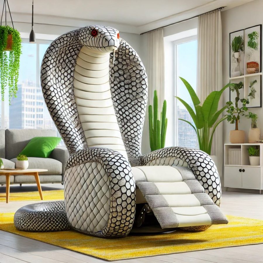 The Striking Appeal of Snake-Themed Chairs