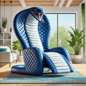 The Striking Appeal of Snake-Themed Chairs