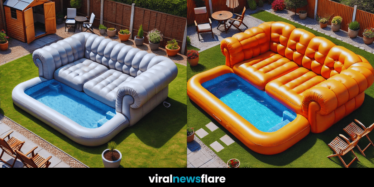 Transform Your Backyard with Inflatable Sofa Pools