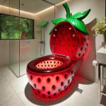 Fruit-Themed Toilets for a Fun and Whimsical Space