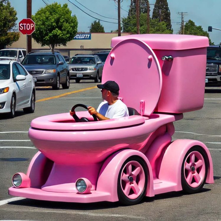 Toilet Cars on the Road: Functional Transportation