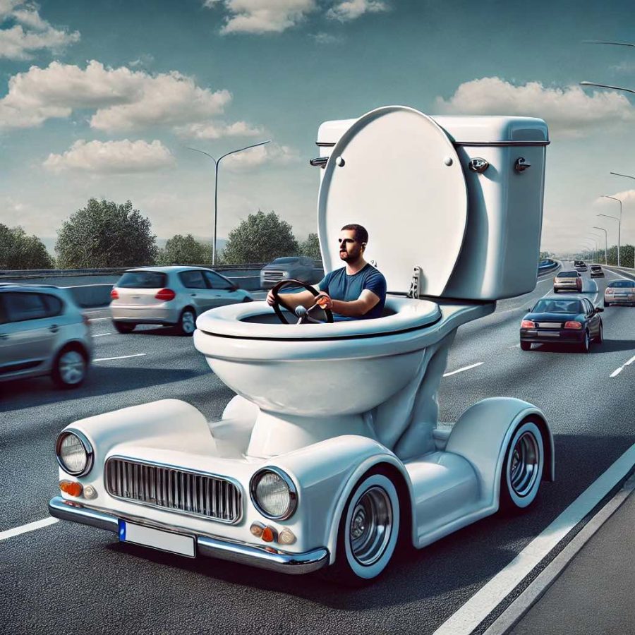 Toilet Cars on the Road: Functional Transportation