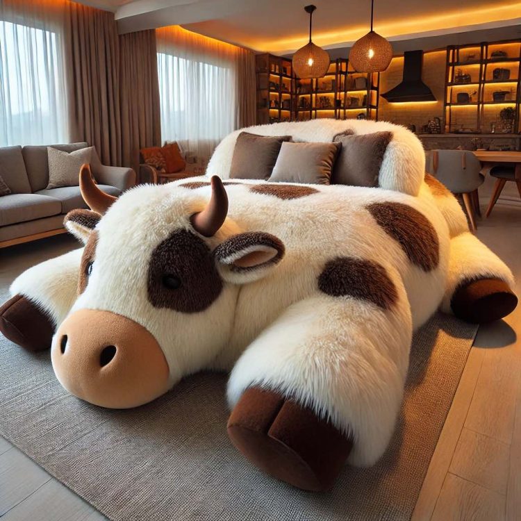 Cow-Inspired Furniture: A Cute and Comfy Addition to Your Home