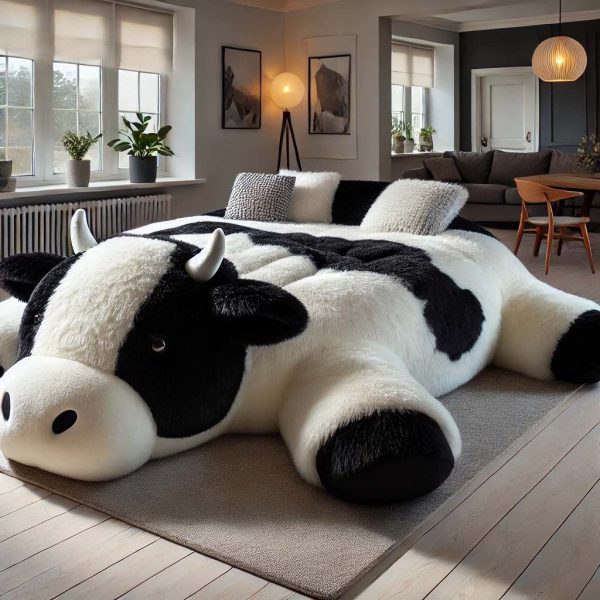 Cow-Inspired Furniture: A Cute and Comfy Addition to Your Home