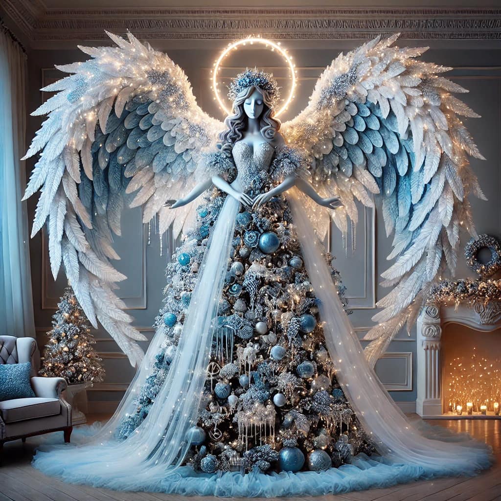 Angelic Christmas Tree Inspiration