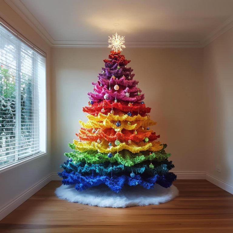 Transform Your Home with Stunning Rainbow Christmas Trees