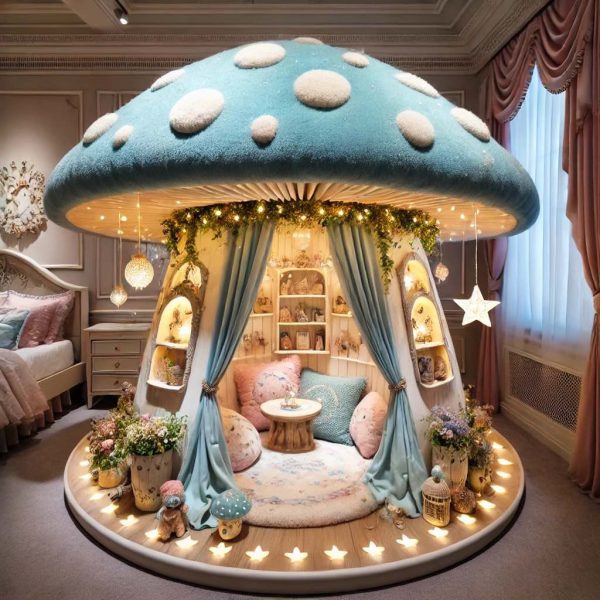 Mythical Mushroom-Inspired Bedrooms: Transform Your Space