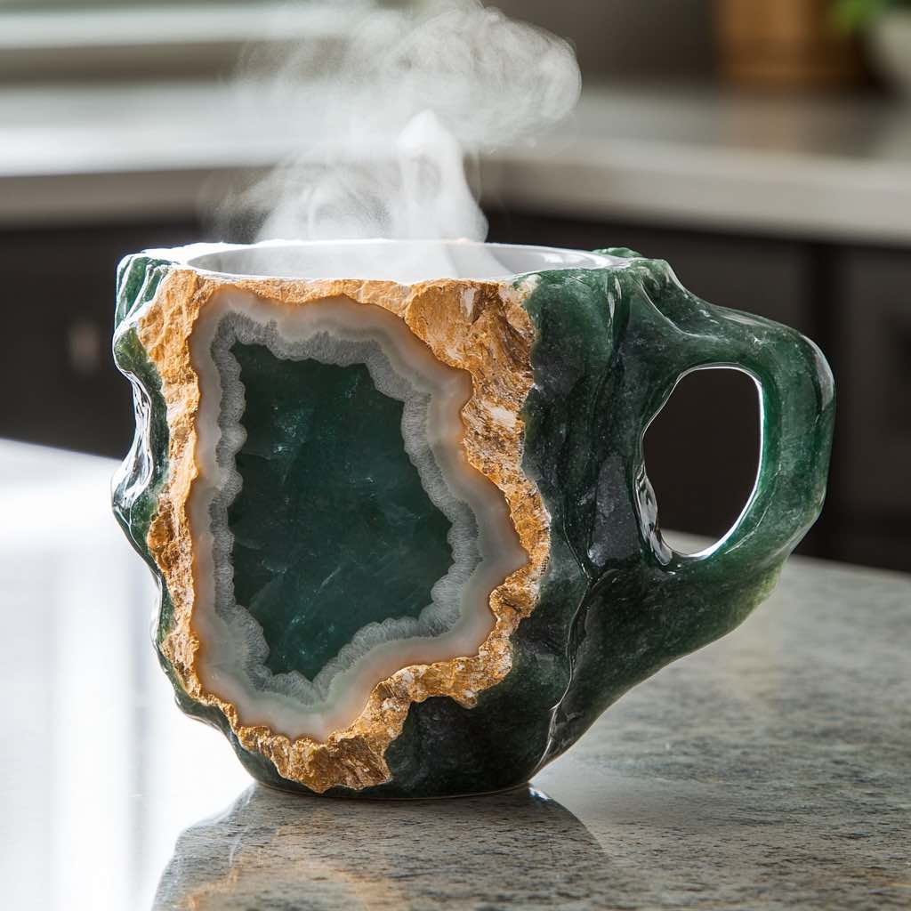The Beauty of Geode-Inspired Mugs: A Masterpiece in Every Sip
