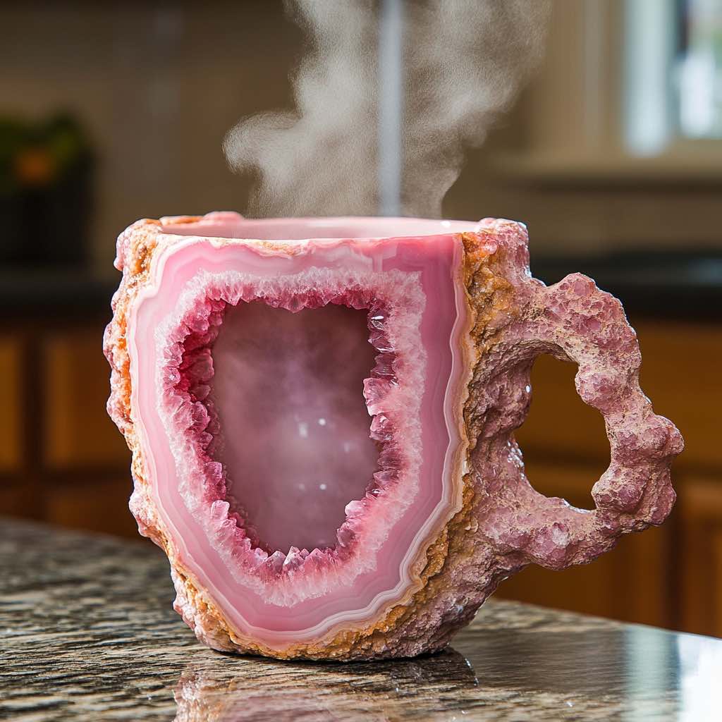 The Beauty of Geode-Inspired Mugs: A Masterpiece in Every Sip