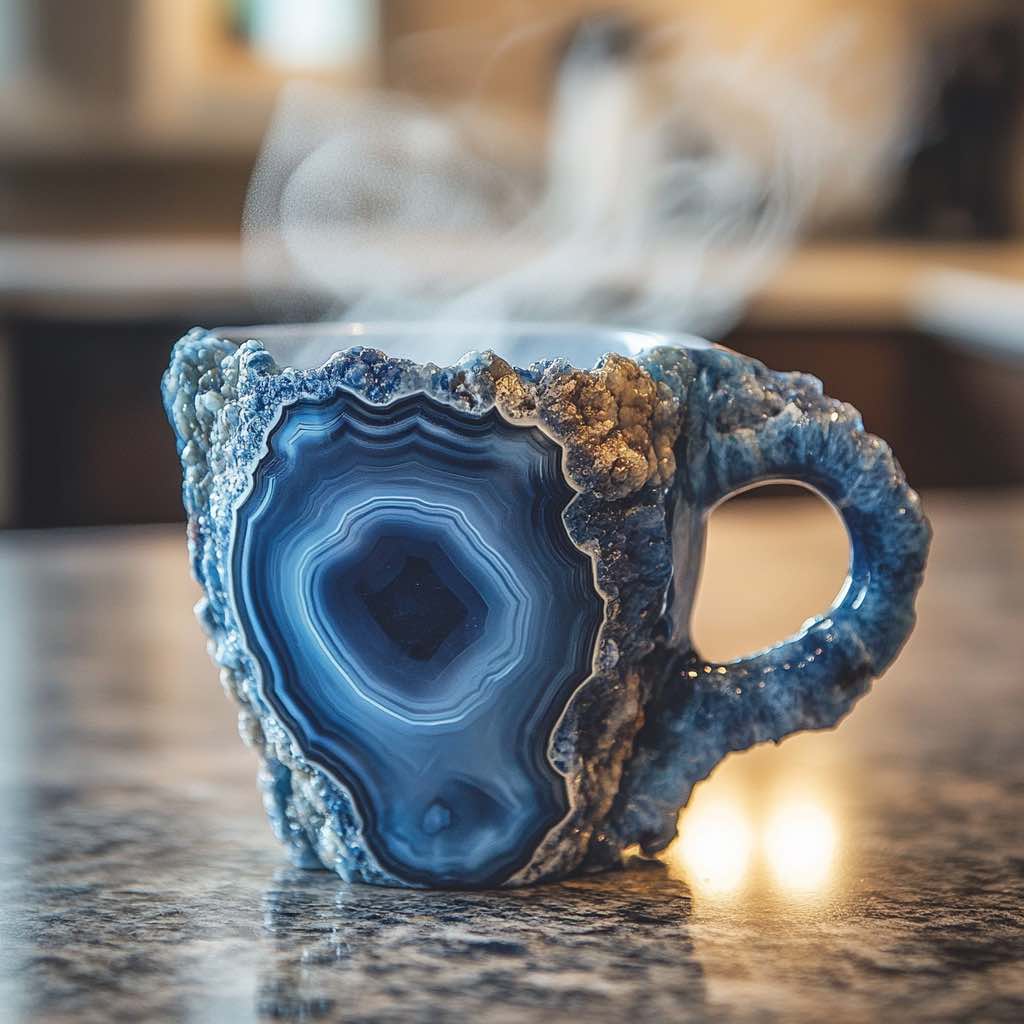 The Beauty of Geode-Inspired Mugs: A Masterpiece in Every Sip