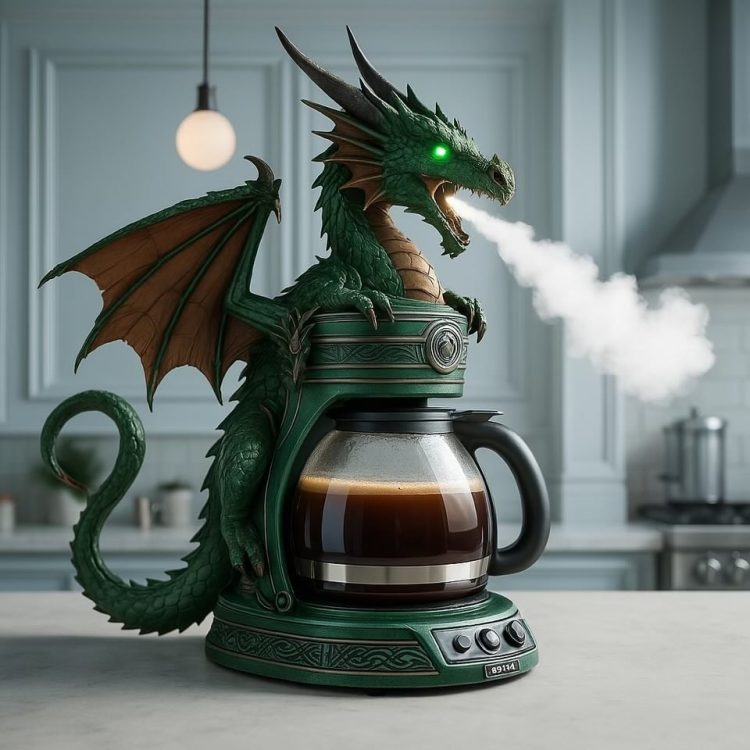Dragon Coffee Machines: Brew with a Beast