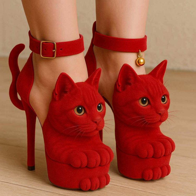 Cat Heels: The Whimsical Feline Footwear That’s Turning Heads