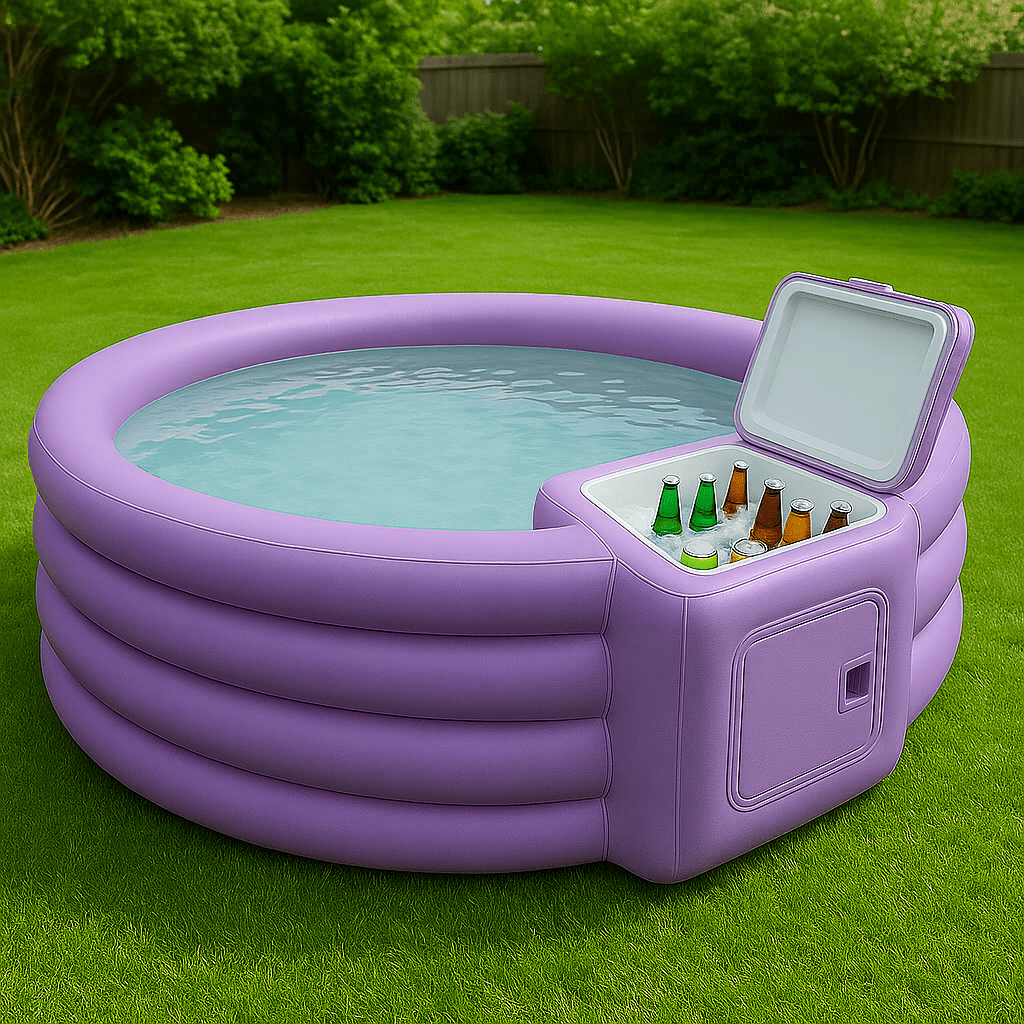 Summer Garden Pools with Built-In Coolers