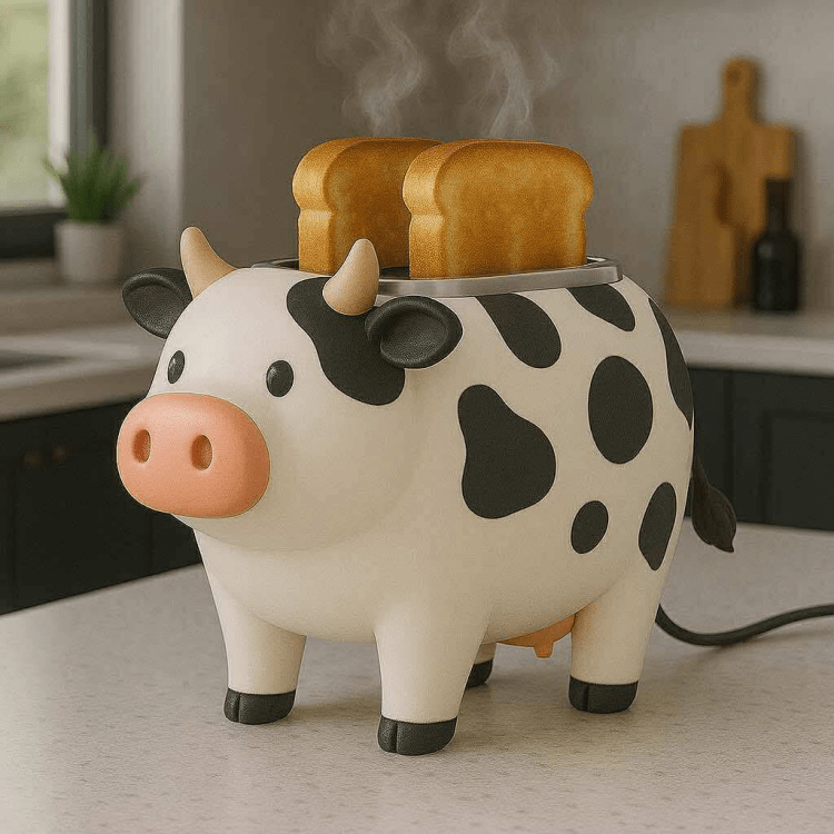 Farmyard Fun in the Kitchen: Animal-Shaped Toasters