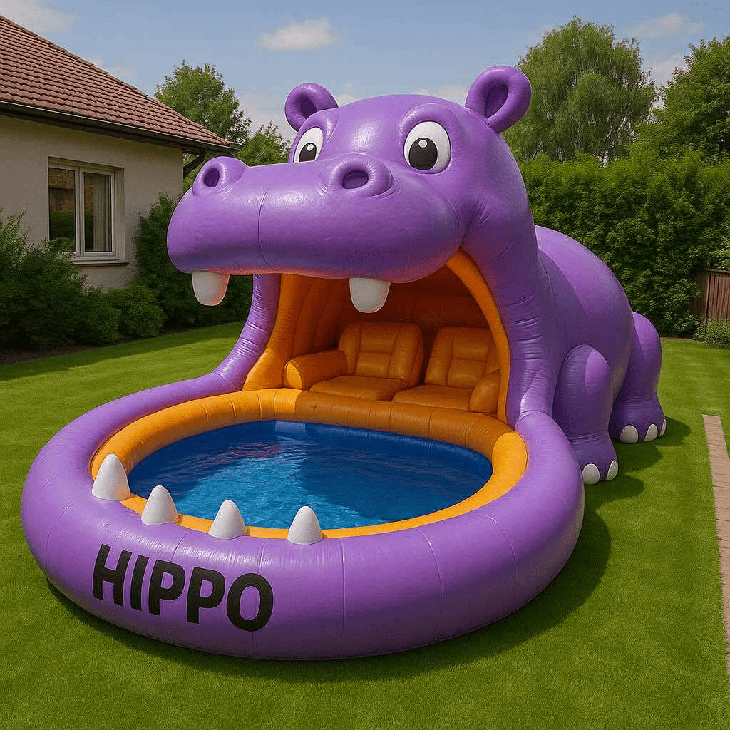Inflatable Hippo Pools: The Ultimate Summer Garden Delight