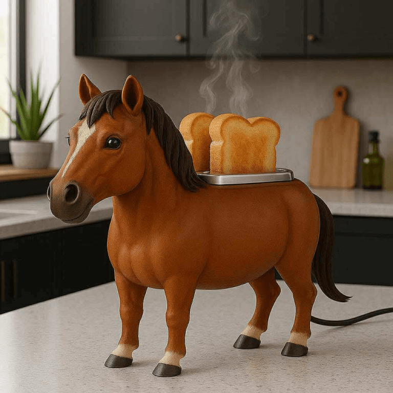 Farmyard Fun in the Kitchen: Animal-Shaped Toasters