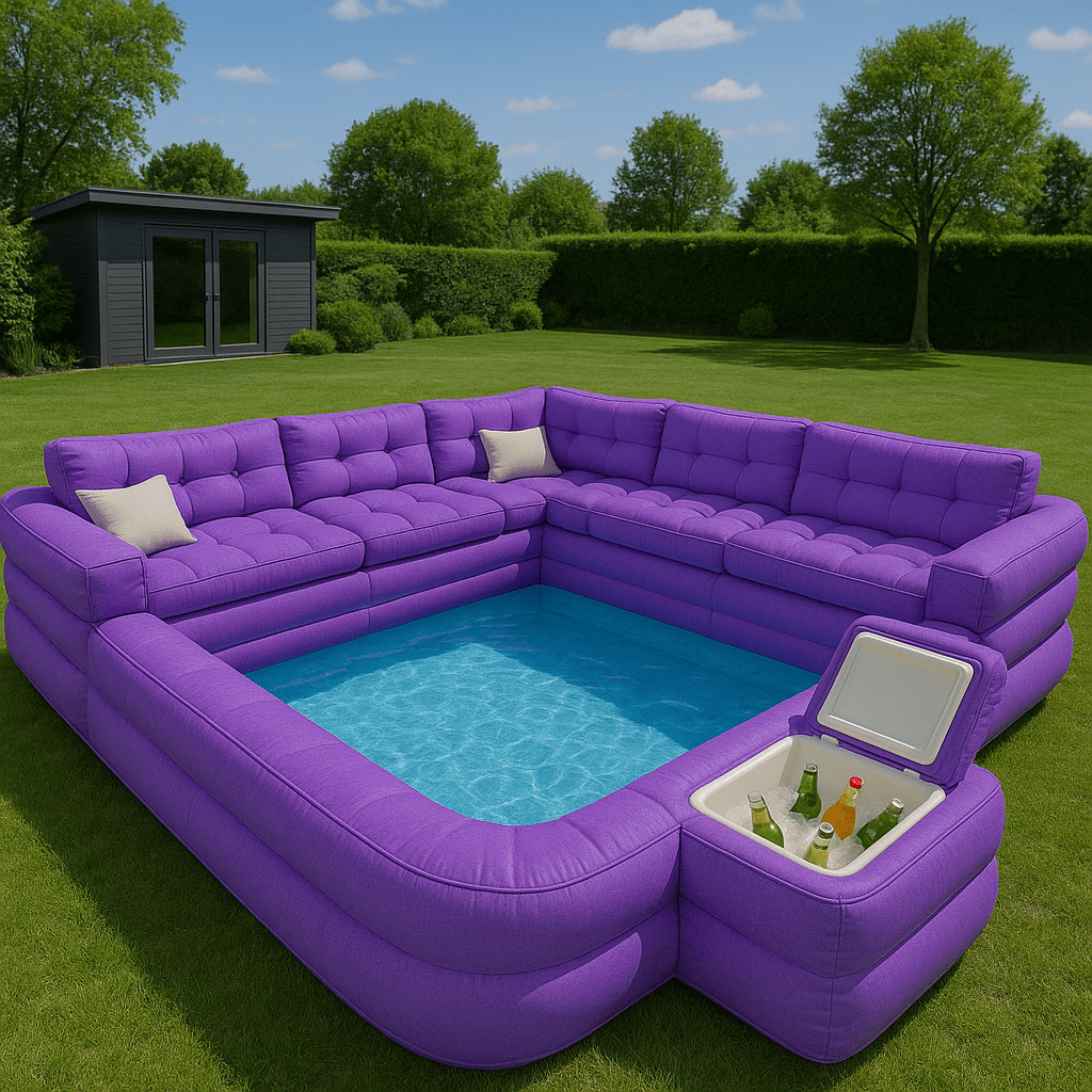 Sofa Pools with Built-In Coolers: Summer’s Must-Have