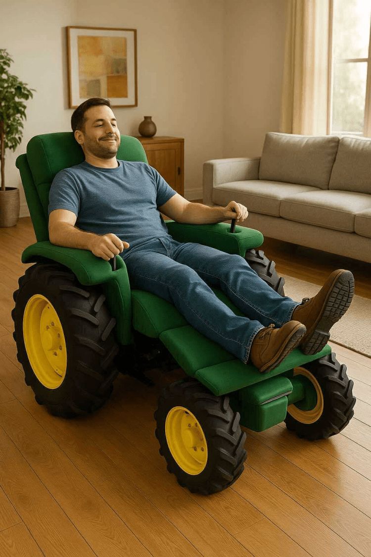 Tractor Armchairs: A Bold New Spin on Comfort and Design
