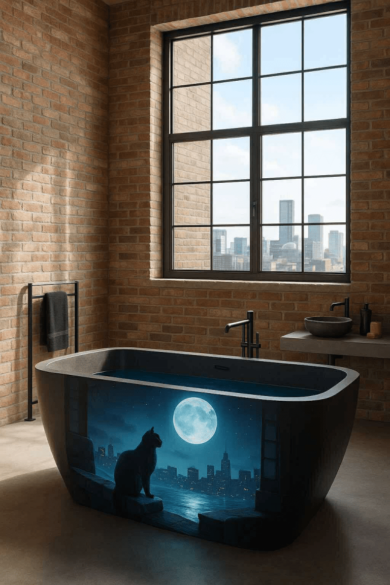 Cat-Themed Bathtubs: A Purrfect Blend of Luxury and Whimsy