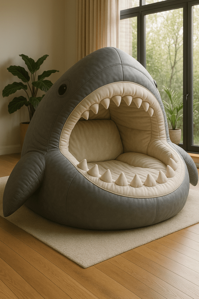 Shark Armchairs: Bold and Playful Seating for Modern Interiors