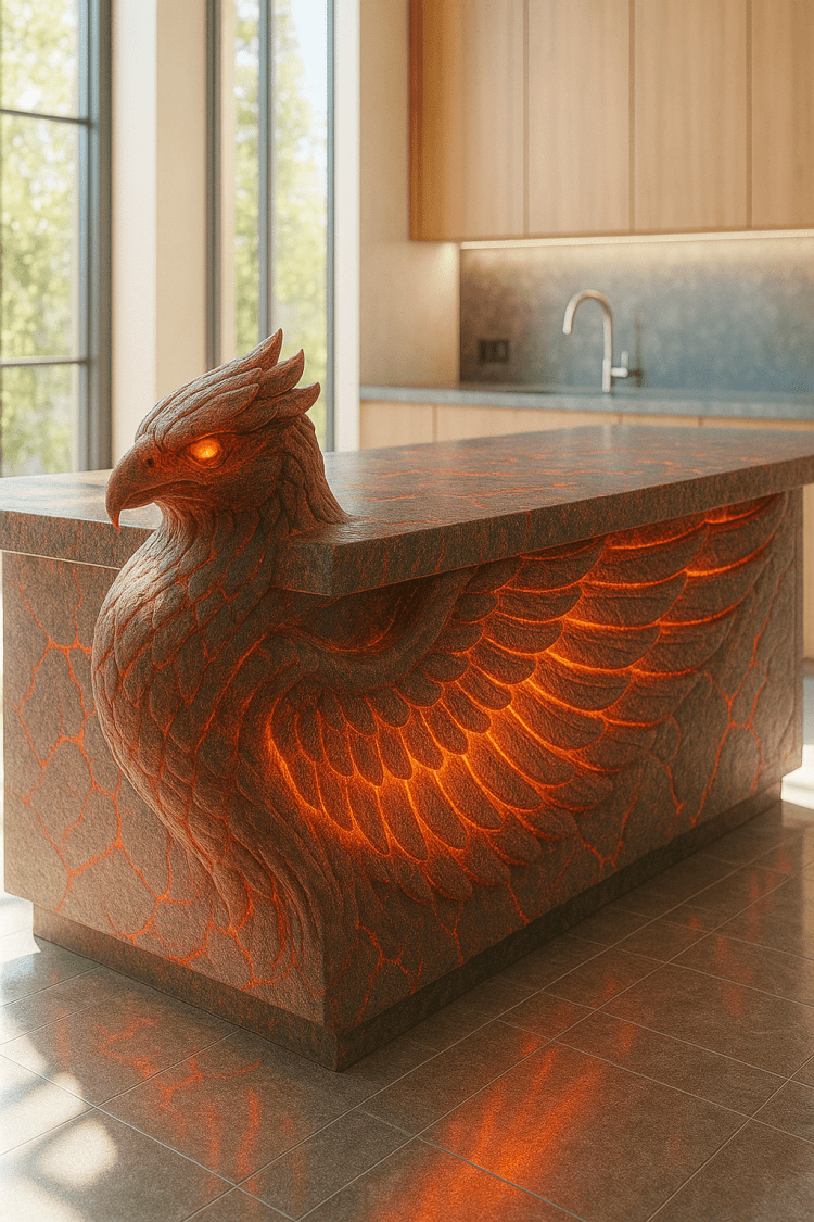 Phoenix Kitchen Islands: Mythical Designs for Modern Homes