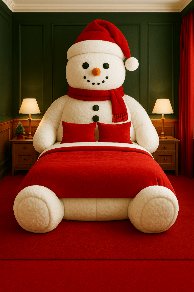 Snowman Beds: Cosy Winter Magic for Your Home