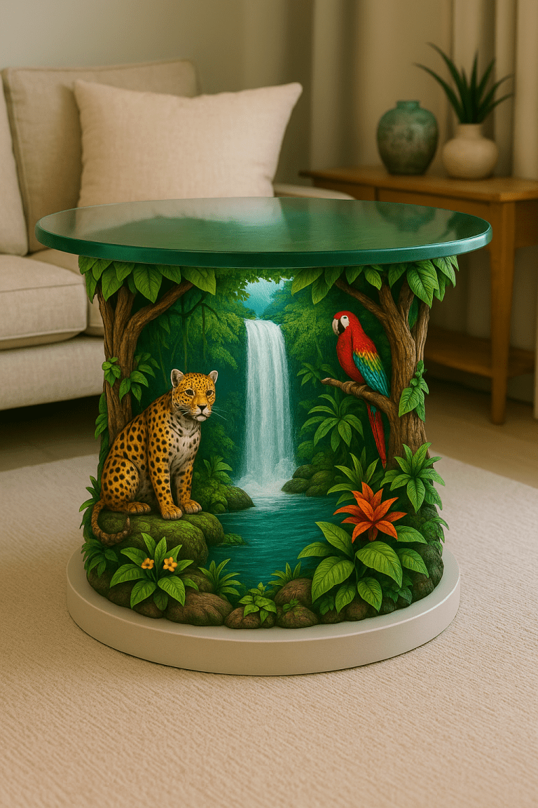 Rainforest Tables: Wild Beauty for Your Home