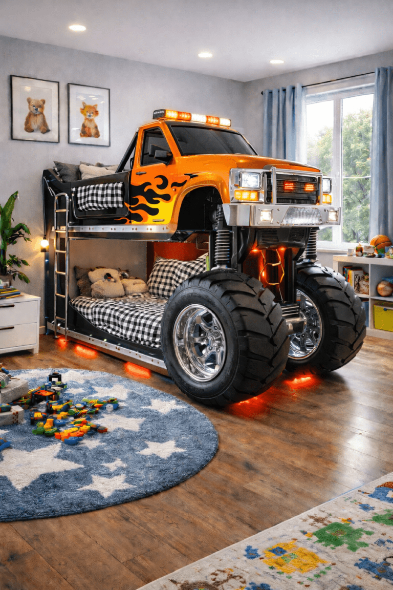 Monster Truck Bunk Beds: The Ultimate Statement Bed