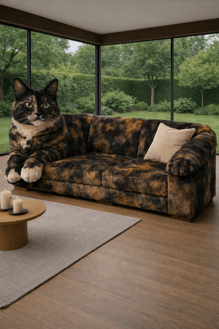 Cat-Shaped Sofas: The Ultimate Statement Piece